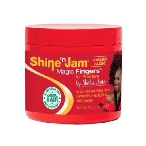 Shine 'n Jam Magic Fingers Braid Gel - Extra Firm Hold by Ampro ...